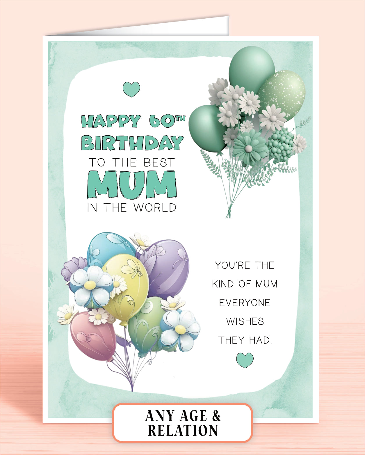 Mum Birthday Cards, Personalised Birthday Card For Mummy – Oliver Rose ...